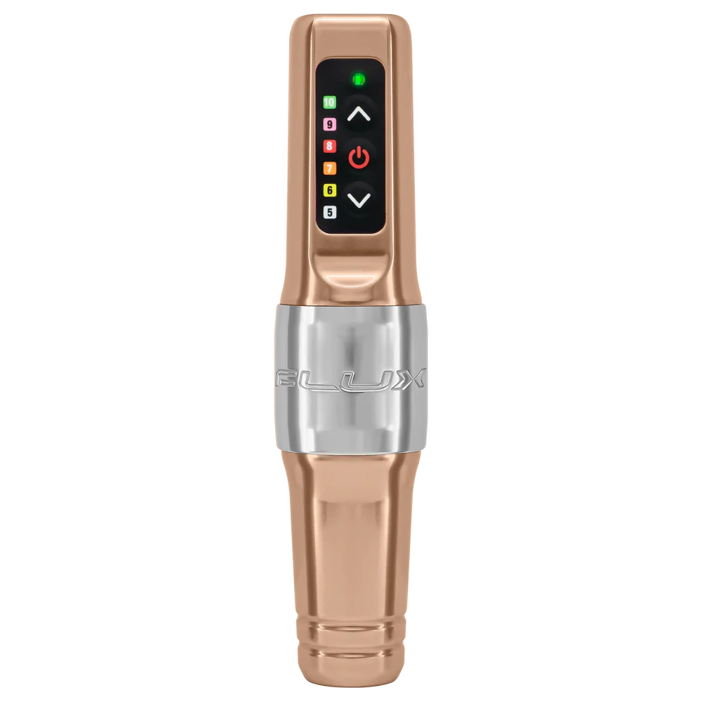 Flux Mini Permanent Make up Machine - Champagne Gold – FramedFaces